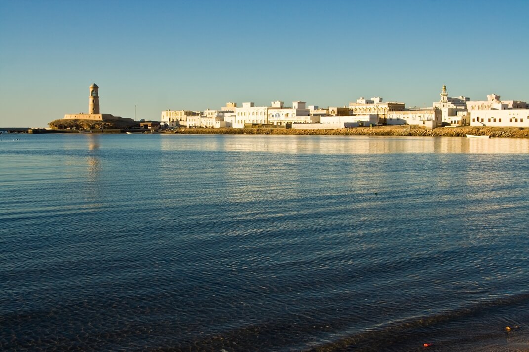 Die Hafenstadt Sur im Oman